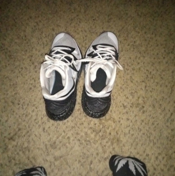 Nike | Shoes | Custom Black White Nike Illuminati Shoes | Poshmark